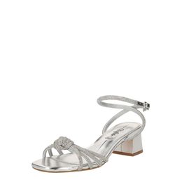 Buffalo Strap Sandals 'Lilly Bow' female Silver size 41