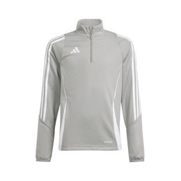 adidas Performance Sportsweatshirt 'Tiro 24' Jungen Gr&ouml;&szlig;e 116 grau / wei&szlig;