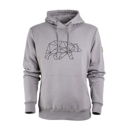 Forsberg Sweatshirt 'Pettarson Hoodie mit Logo' male Grey size XS