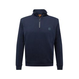 BOSS Sweatshirt 'Zetrust' male Blue size XXXL