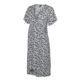 Vero Moda Maternity Umstand Kleid 'VMMMENNY' Damen Größe 36 blau / offwhite Winterkleid