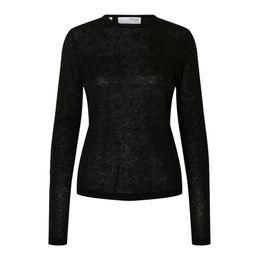 Selected Pullover 'SLFSHIRLEY' Damen Gr&ouml;&szlig;e S schwarz