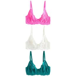 next Bra female Green, Pink, White size 70