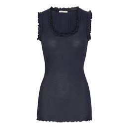 Seamless Basic Top 'Flounce' female Black size L/XL