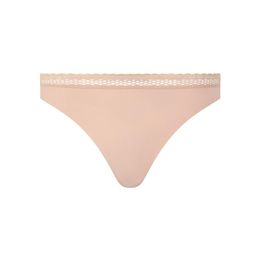 Chantelle String 'Cozy Chic' Damen Gr&ouml;&szlig;e XL beige