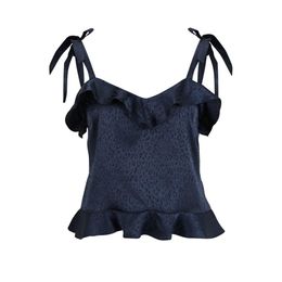 Wallis Petite Top Damen Gr&ouml;&szlig;e M navy / schwarz