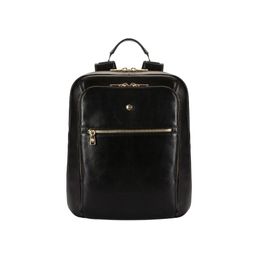 Jekyll & Hide Jekyll & Hide Montana Business-Rucksack Leder 39 cm Laptopfach in black | Gr.: onesize