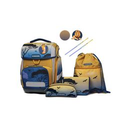 Schneiders Isabeau x Ergolite Schulranzen-Set 6-teilig in ocker | Gr.: onesize