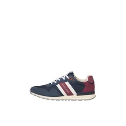 Jack & Jones Jack & Jones Sneakers "Stellar" in Dunkelblau/ Rot | Gr.: 42