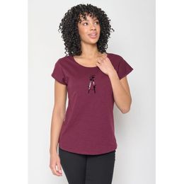 Greenbomb T-Shirt Bike Romantic in Samt Regen | Gr.: S