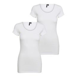 V&eacute;ro Moda Vero Moda 2er-Pack Top in Bright White | Gr.: S