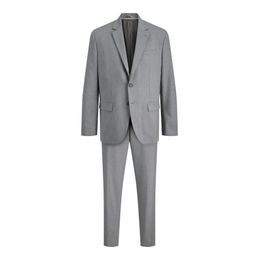 Jack & Jones Jack & Jones Einreihiger Blazer und Hose in Light Grey Melange | Gr.: 48