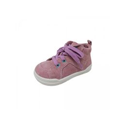 Superfit Leder-Sneakers "Superfee" in Rosa | Gr.: 25