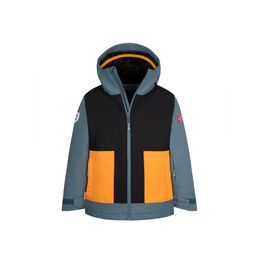 Trollkids Ski-Jacke "Rauland" in Schwarz/Stahlblau/Mango | Gr.: 128