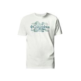 Columbia T-Shirt in Wei&szlig; | Gr.: XL
