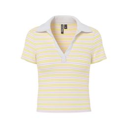 Pieces Poloshirt in Pale Banana | Gr.: XS