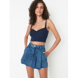 Trendyol Hosenrock Damen Gr&ouml;&szlig;e 40 blue denim