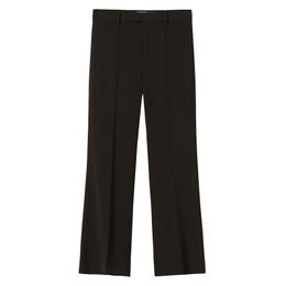 Bershka Pleated Pants female Black size 42