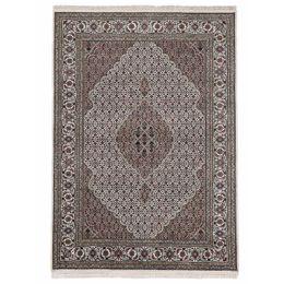 WOVEN ARTS Orientteppich &raquo;Tabriz Mahi, auch als L&auml;ufer&laquo; rechteckig 15 mm H&ouml;he handgekn&uuml;pft, Wohnzimmer, reine Wolle creme Obermaterial: 100% Wolle...