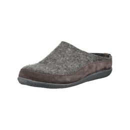 Haflinger Hausschuh »Hausschuhe Filz« Anthrazit 41 41 Verschluss: Schlupfschuh