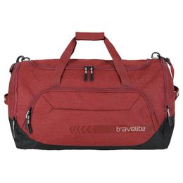 Travelite Reisetasche &raquo;KICK OFF, verschiedene Gr&ouml;&szlig;en und Farben&laquo; Reisegep&auml;ck Sporttasche Freizeittasche mit Aufsteckfunktion Rot