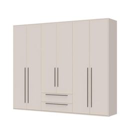 Places of Style Dreht&uuml;renschrank &raquo;Opera mit oder ohne Kranz inkl. LED-Bel., B 227, 272, 317 oder 362 cm&laquo; Schubk&auml;sten, UV lackiert, Soft Close...