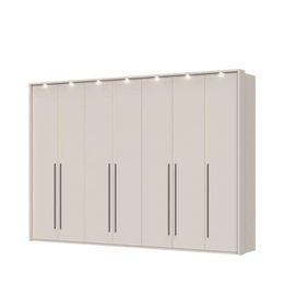 Places of Style Dreht&uuml;renschrank &raquo;Opera mit oder ohne Kranz inkl. LED-Bel., B 227, 272, 317 oder 362 cm&laquo; UV lackiert, Soft Close Funktion,...