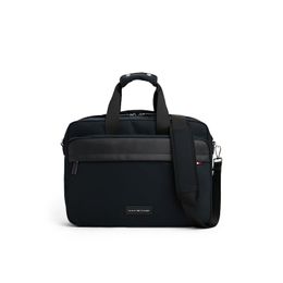 Tommy Hilfiger Laptoptasche »TH NYLON WORKBAG«, Unisex Schultertasche, Businesstasche mit Vordertaschenfach schwarz