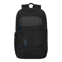 Travelite Laptoprucksack »PATHWAY Strap« Aufsteckfunktion Klettbänder Freizeitrucksack Schwarz B/H/T: 31 cm x 48 cm x 19 cm B/H/T: 31 cm x 48 cm x...