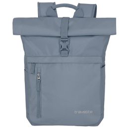 Travelite Freizeitrucksack »BASICS Rollup Rucksack« Arbeitsrucksack Sportrucksack Reiserucksack Schulrucksack rauchblau B/H/T: 37 cm x 60 cm x 16...