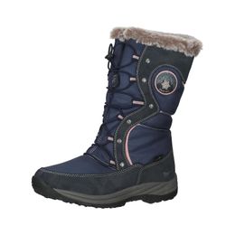 Mustang Shoes Snowboots »Stiefel Lederimitat/Textil« Navy 31 31 Verschluss: Reißverschluss