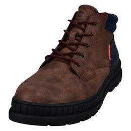 Bugatti Schnürboots Desertboots, Winterboots mit abgsetzter Fersenkappe cognac 41 41 Robuster Bugatti Schnürboots