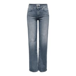Only Straight-Jeans »ONLBLUSH MID STRAIGHT DNM REA558 NOOS« Special Blue Grey Denim XL (42) - Länge 30 Länge 30 XL (42) Jeans von Only
