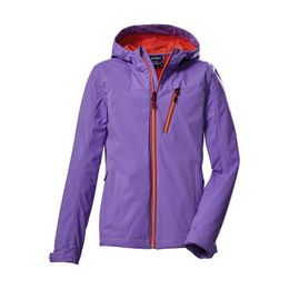 Killtec Softshelljacke »KOS 235 GRLS SFTSHLL JCKT« Wind- u. wasserabweisende Kinder-Softshelljacke, 10.000 mm Wassersäule lavendel 164 164...