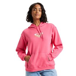 Roxy Kapuzensweatshirt &raquo;Vl Surf Stoked Brushed&laquo; Honey Suckle XS XS Fabric: Baumwolle, Polyester geb&uuml;rstetes...