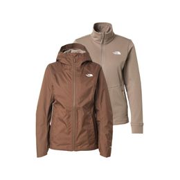 The North Face Outdoorjacke 'Quest' Damen Gr&ouml;&szlig;e L braun / wei&szlig;