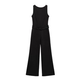 Mango Jumpsuit Damen Gr&ouml;&szlig;e L schwarz