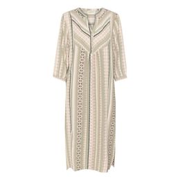 Cream Kleid 'Sola' Damen Größe 46 grün / pink / schwarz Winterkleid