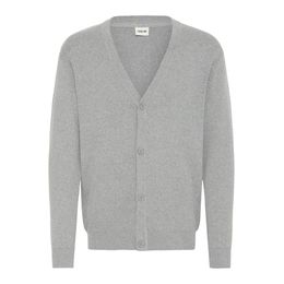 !Solid Knit Cardigan 'Finto' male Grey size XXXL