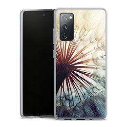 DeinDesign Galaxy S20 FE 5G Handy Silikon H&uuml;lle Case transparent Handyh&uuml;lle Dandelion Photography Flowers Silikon Case