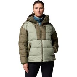 Columbia Pike Lake III Hooded Jacket Women safari, stone green - Gr&ouml;&szlig;e XS 2133563