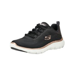 Sneaker Skechers "Skechers Sneaker Textil", Damen, Gr. 37, schwarz, Textil, Schuhe Sneaker