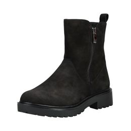 Stiefelette Caprice "Caprice Stiefelette Veloursleder", Damen, Gr. 40, schwarz, Veloursleder, Schuhe