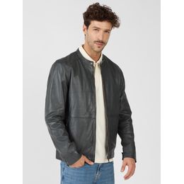 Lederjacke JCC "31024404", Herren, Gr. 48, anthra, Obermaterial: 100% Schafsleder; Futter: 100% Baumwolle; Ärmelfutter: 100% Polyester, mit Knopf, Jacken