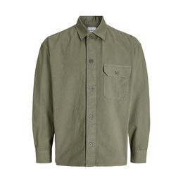 Jack & Jones Jack & Jones Button Up Shirt 'JJEDover' male Green size XXL