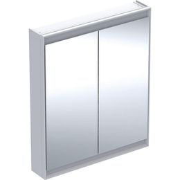 Geberit ONE Spiegelschrank, ComfortLight, 2 Türen, AP-Montage, 75 cm