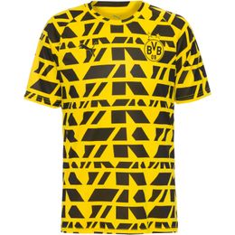 Puma Borussia Dortmund Funktionsshirt Herren - gelb - Gr. M - Polyester