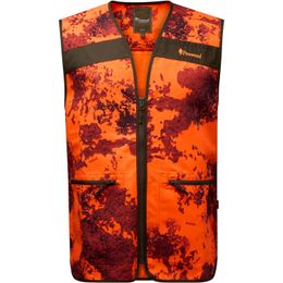 Pinewood Signalweste Hunters Camou Strata Blaze (Größe: XL)