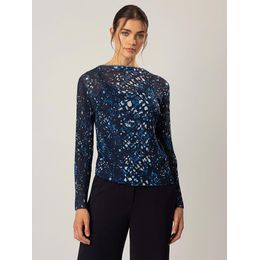 Apart Longsleeve in Dunkelblau - 74% | Gr&ouml;&szlig;e 38 | Damen-tops