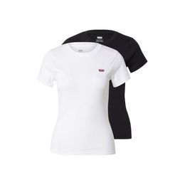 Levi's Levi's 'Essential Tee (2-Pack)' Damen Gr&ouml;&szlig;e S schwarz / wei&szlig;
